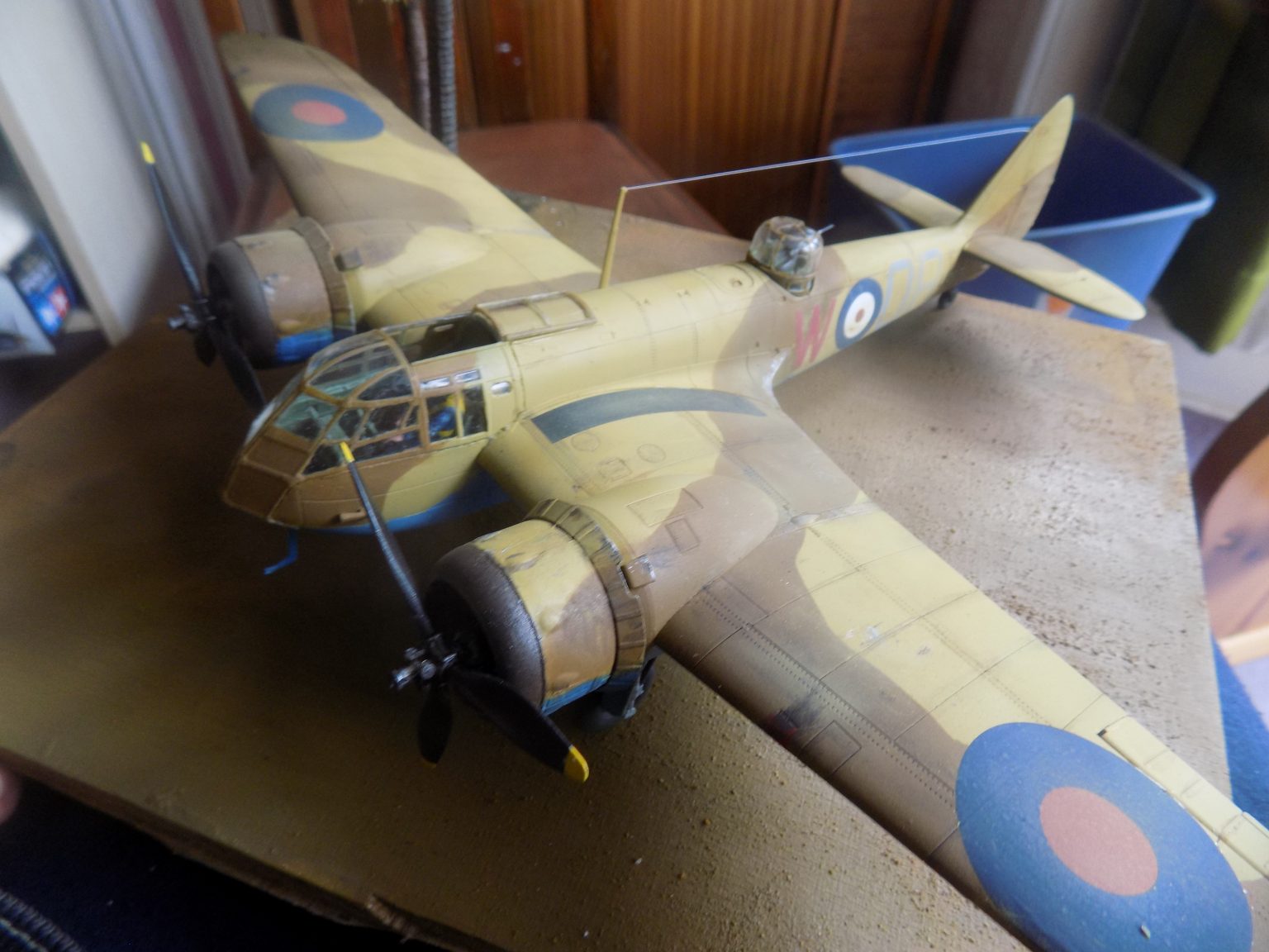 Bristol Blenheim Mk.IF Airfix 1/48 scale. – Mike's Models